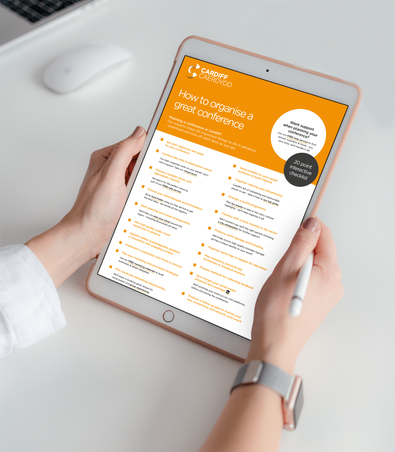 20 Point Checklist for Conference Planners • Plan Your Event • Meet in ...
