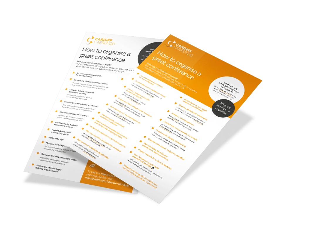 20 Point Checklist for Conference Planners • Plan Your Event • Meet in ...